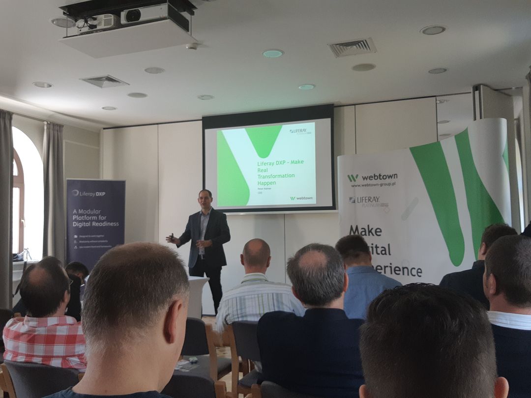 Liferay & Webtown Roadshow w kontekście DXP : CMS w bibliotekach Liferay & Webtown Roadshow w kontekście DXP : CMS w bibliotekach